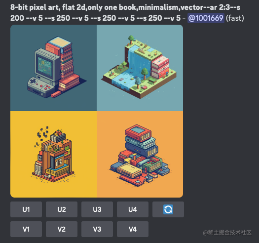 如何用 midjourney 生成游戏素材 - 掘金