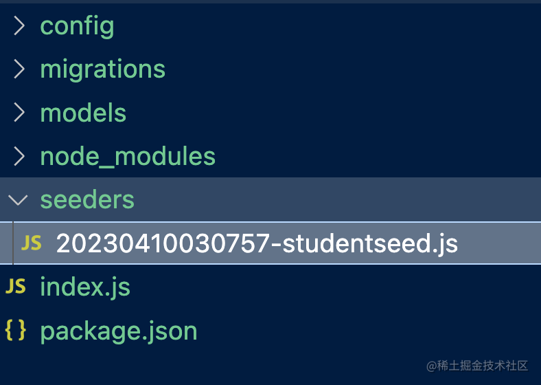 sequelize-cli 使用手册 - 掘金