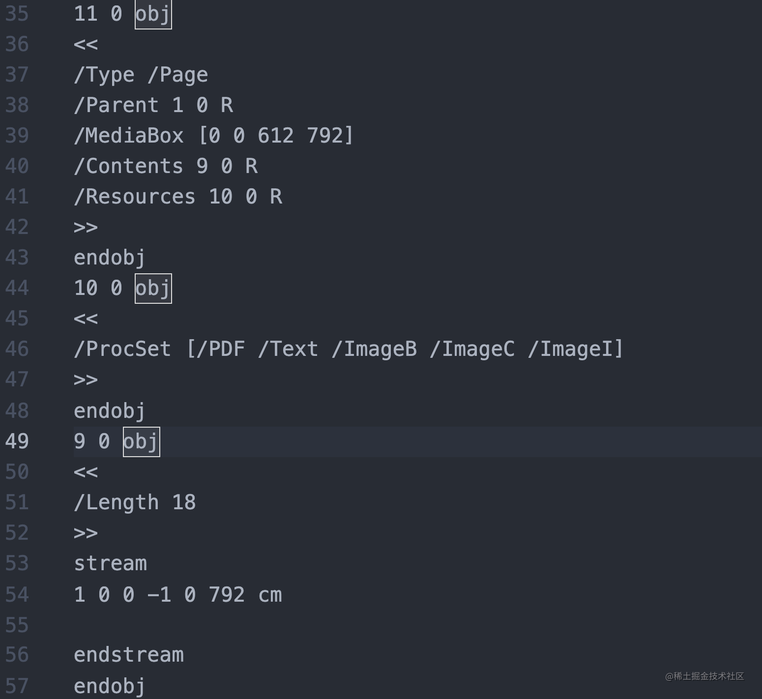 PDF格式入门 - 掘金
