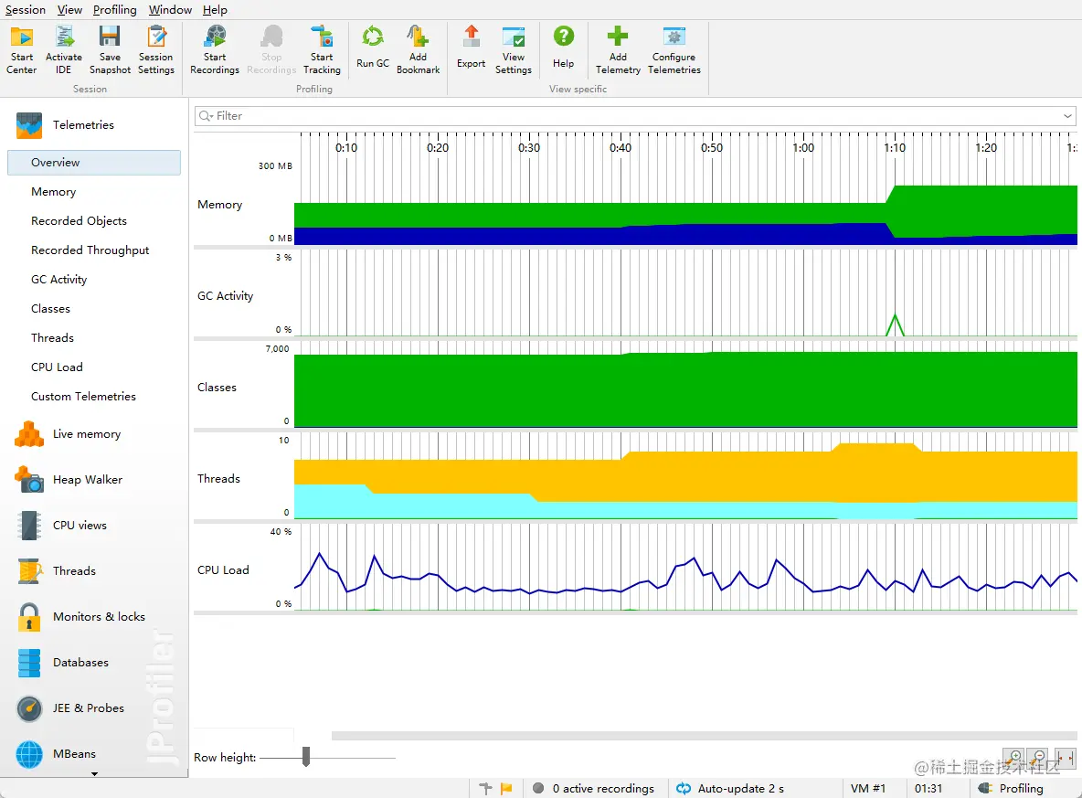 JVM系列(二十二) JVM调优实战-IDEA使用Jprofile实时分析使用IDEA来调试Jprofiler，并且根据 - 掘金