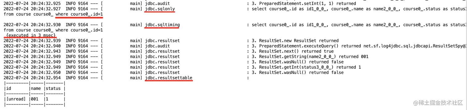 【Java日志】Log4jdbc-log4j2介绍，以及集成Spring Boot本文主要是介绍了log4jdbc的发展 - 掘金