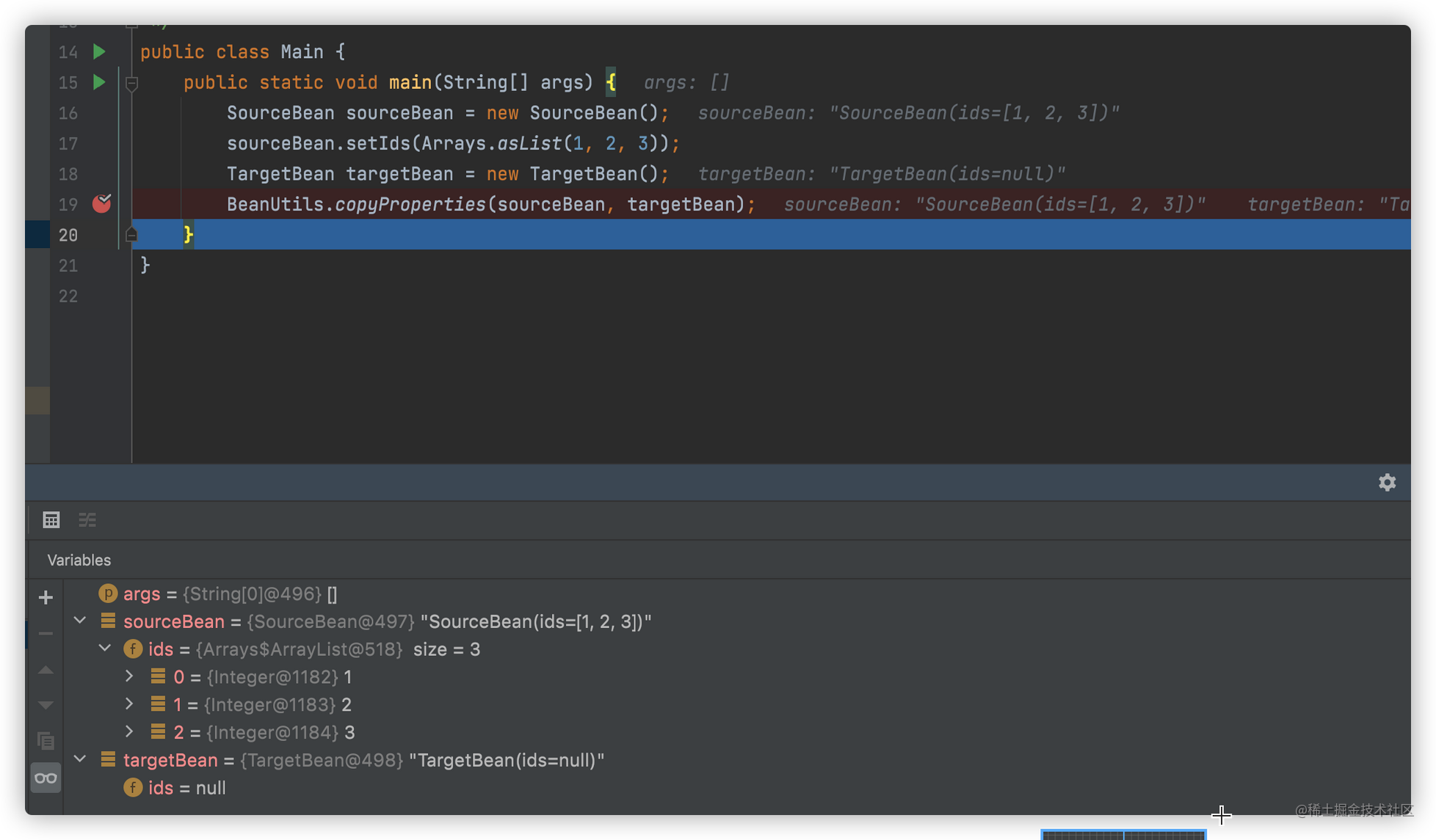 Spring的BeanUtils.copyProperties()避坑指南 - 掘金