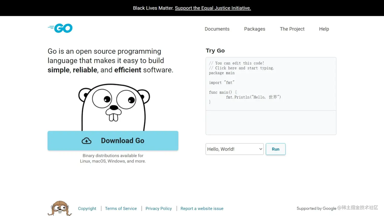 谈谈GO的LOGO｜Go主题月相信大家在了解GO语言的时候，往往都看过一只蓝色的地鼠出现在眼中，它赋予GO语言和其他语言 - 掘金