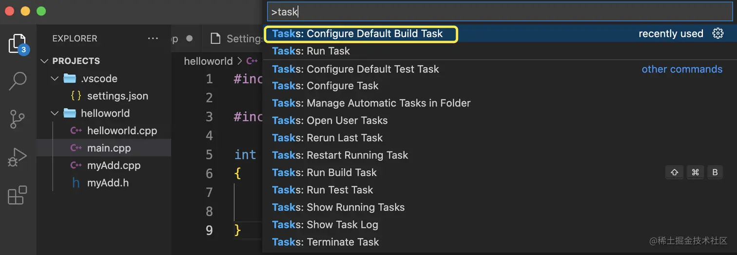 VsCode 创建C++项目配置之launch/tasks.json文件配置（macos版）macos版本安装VsCod - 掘金