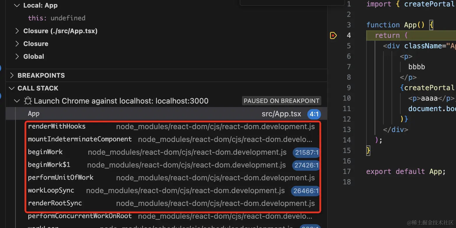 React 弹窗组件用的 Createportal 是怎么实现的？想必大家都用过弹窗组件，比如 Antd 的 Modal 掘金