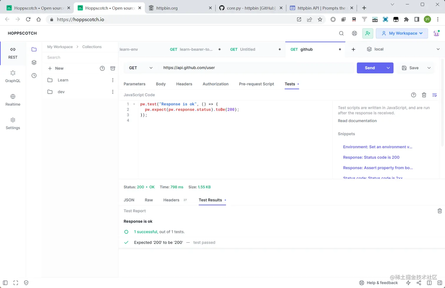 hoppscotch 学习前言 Hoppscotch，原名Postwoman，是一个轻量级的，类似于Postman的AP - 掘金