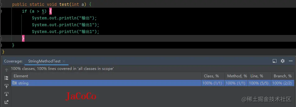 IDEA Coverage runner IntelliJ IDEA 和 JaCoCo的区别代码覆盖率理解 代码覆盖（C - 掘金