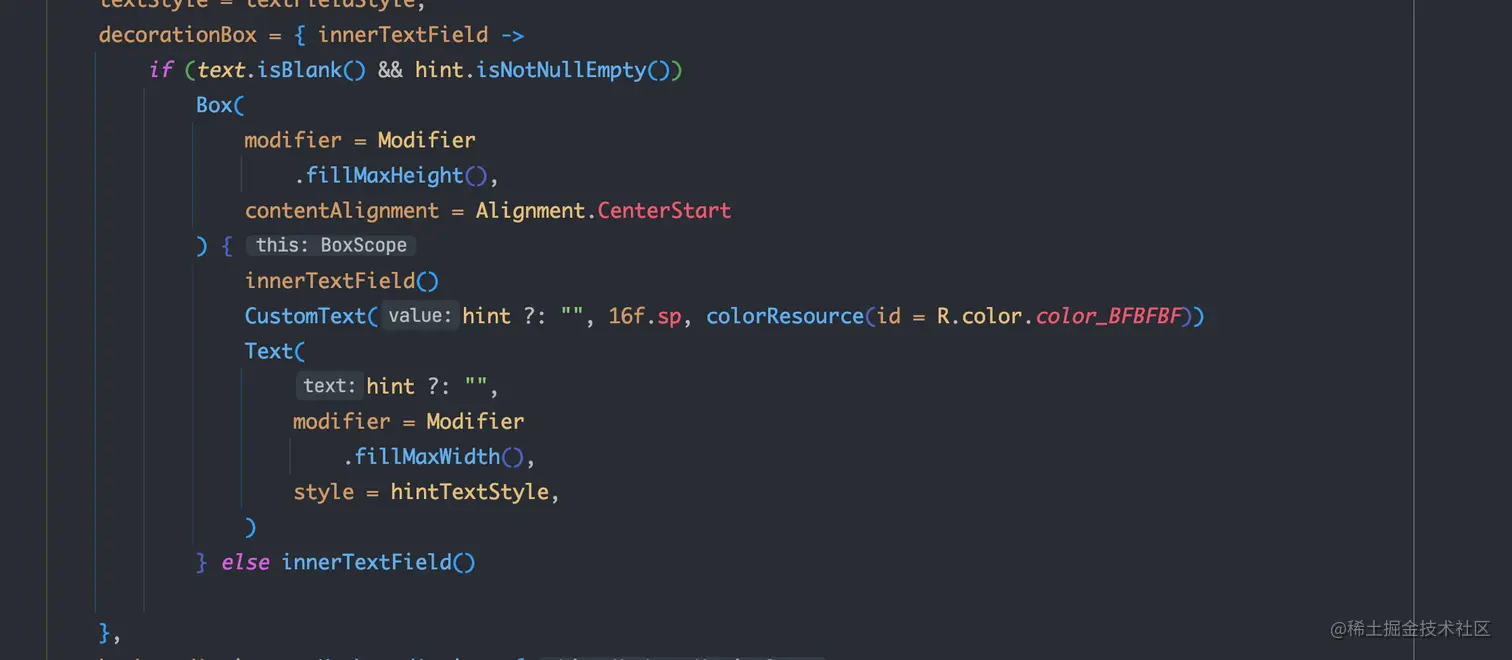 在 Jetpack Compose 中使用输入框（TextField ）遇到的一些问题Compose 虽然发布已经快一个 - 掘金