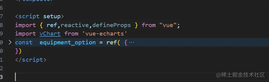 vue-echarts的基本使用vue-echarts的基本使用 1.安装echarts yarn add echart - 掘金