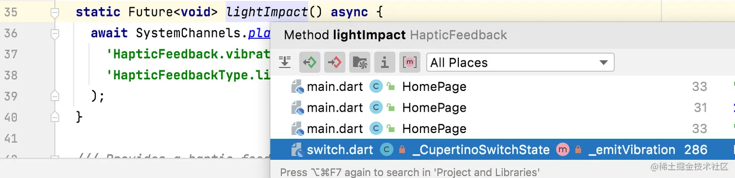【Flutter 小知识】震动反馈 HapticFeedback1. 缘起 这两天在研究 CupertinoSliver - 掘金