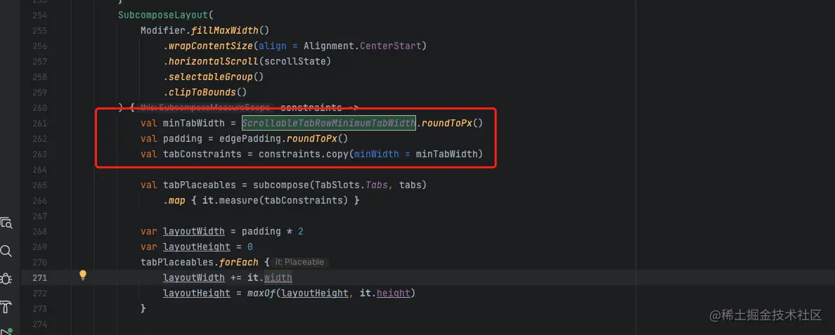 Jetpack Compose Scrollabletabrow Scrollabletabrowminimumtabwidth最小值 最小