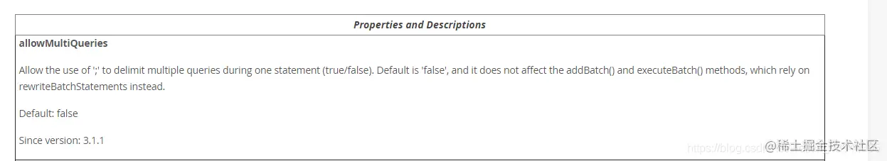 mysql开启批量执行sql与批处理mysql开启批量执行sql参数allowMultiQueries与批处理 rewr - 掘金