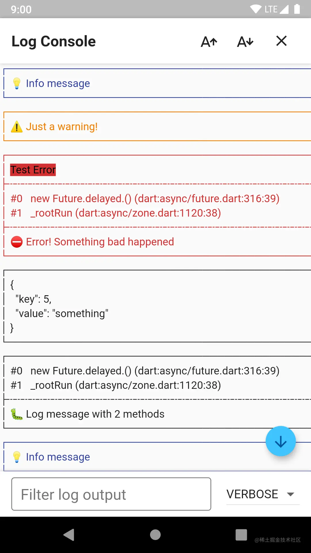 [译]Flutter日志库loggerLogger：小型易用可扩展的日志库，可以打印漂亮的日志。 受 logger An - 掘金