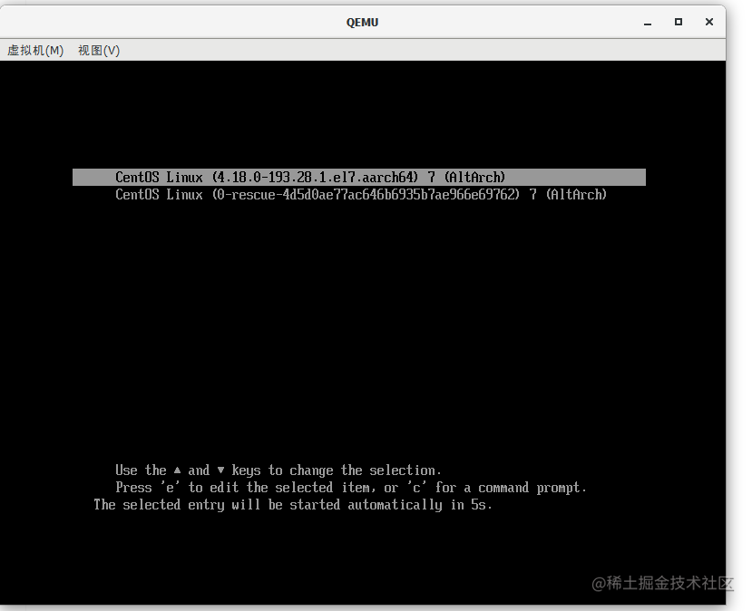 windows x86_64系统上建立arm(aarch64)centos虚拟机 - 掘金