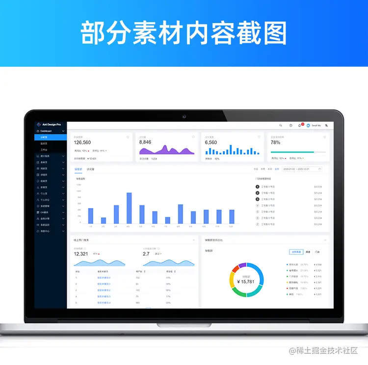 Ant Design V4 Pro版中后台原型模板及axure元件库组件ant Design V4 Pro版中后台原型模 掘金 