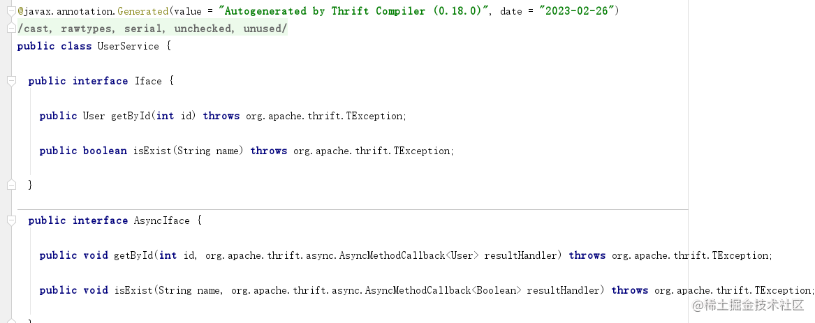 RPC框架之——thrift的深入理解（一） - 掘金