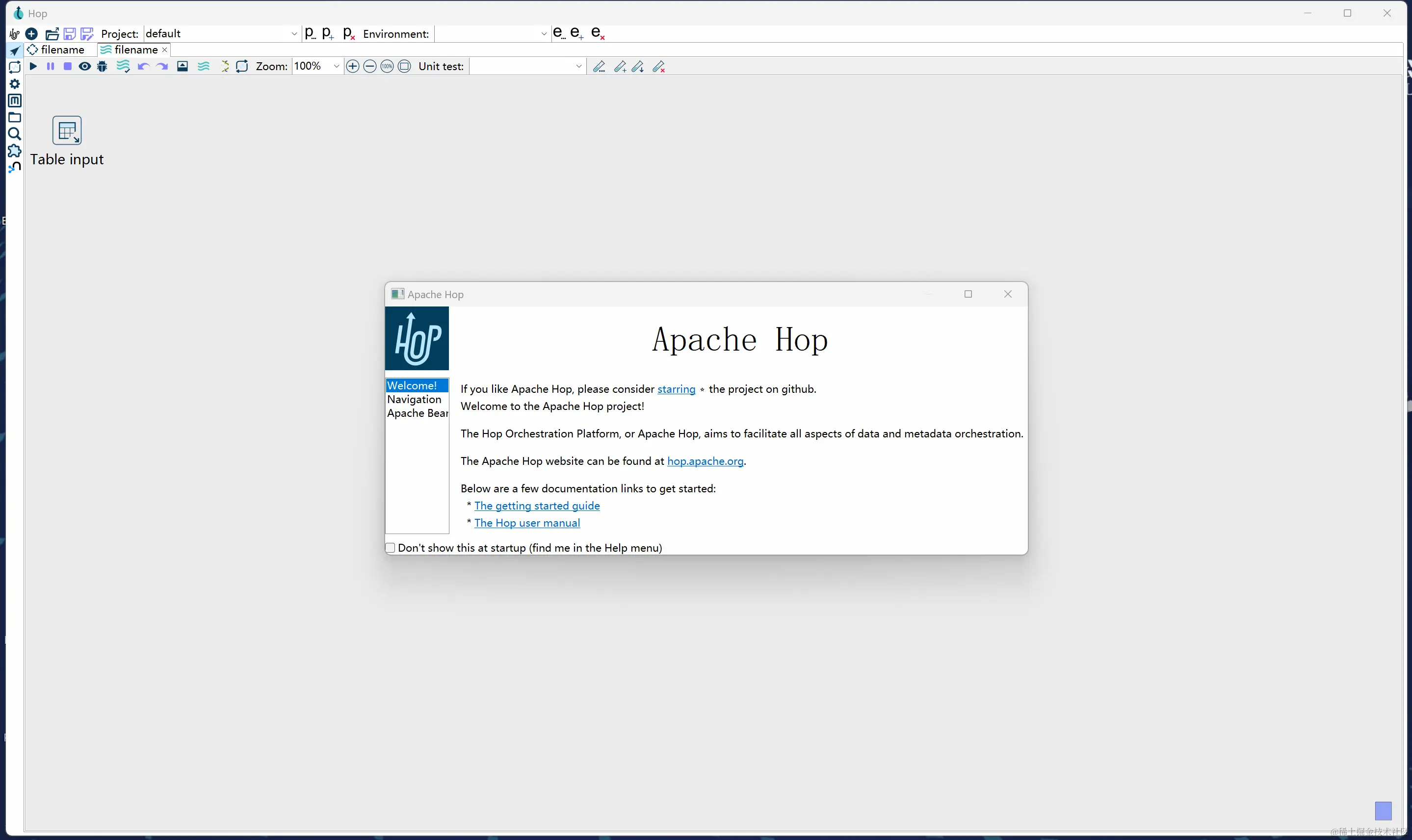 【Apache Hop】第二章、Apache Hop win环境安装运行一、安装jdk 二、下载Hop 三、安装 四、客 - 掘金