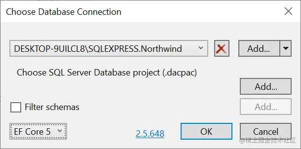 EF 反向代码工具——EF Core Power Tools .net core EF 工具 每次使用命令行，都记不住参 - 掘金