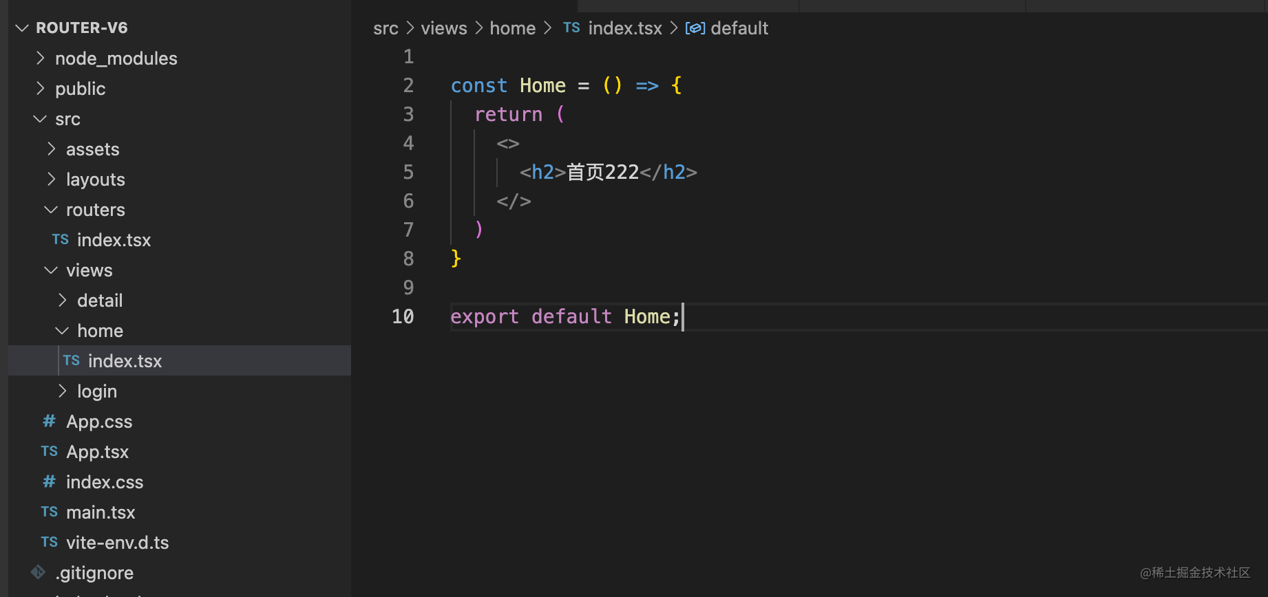 Vite + React 基本路由 Router - 掘金