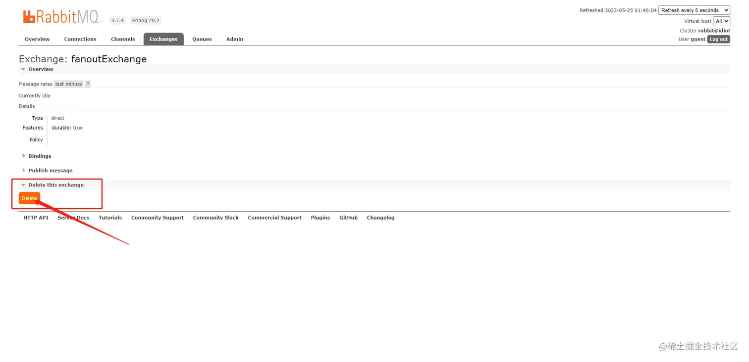 channel error; protocol method: #method (reply-code=406... - 掘金