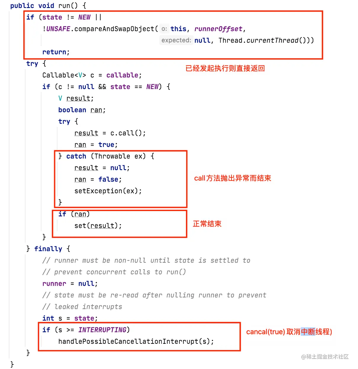 Java线程池详解一：Future的使用和实现提交到线程池中执行的异步任务都会返回一个任务的 Future，这里介绍一下 - 掘金