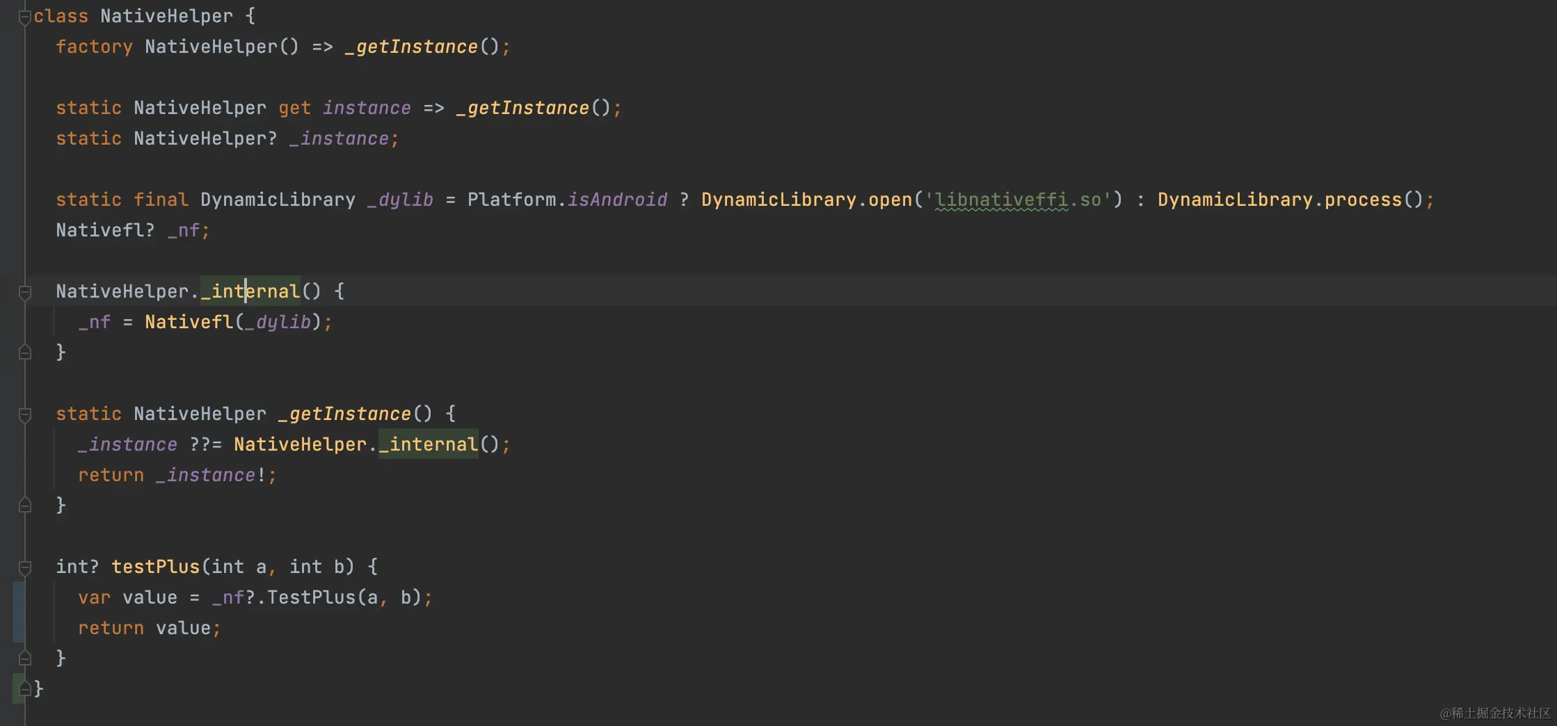 Flutter 性能优化之 FFI 系列(一): Flutter调用Go的库文件Flutter 加载 Go 的代码，用 - 掘金