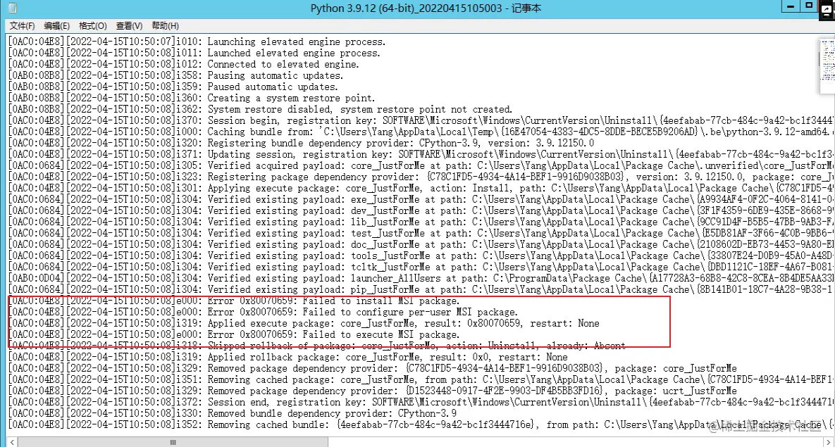 windows server 2012 R2 standard 离线 安装 python 3.9.12一起养成写作习惯！ - 掘金