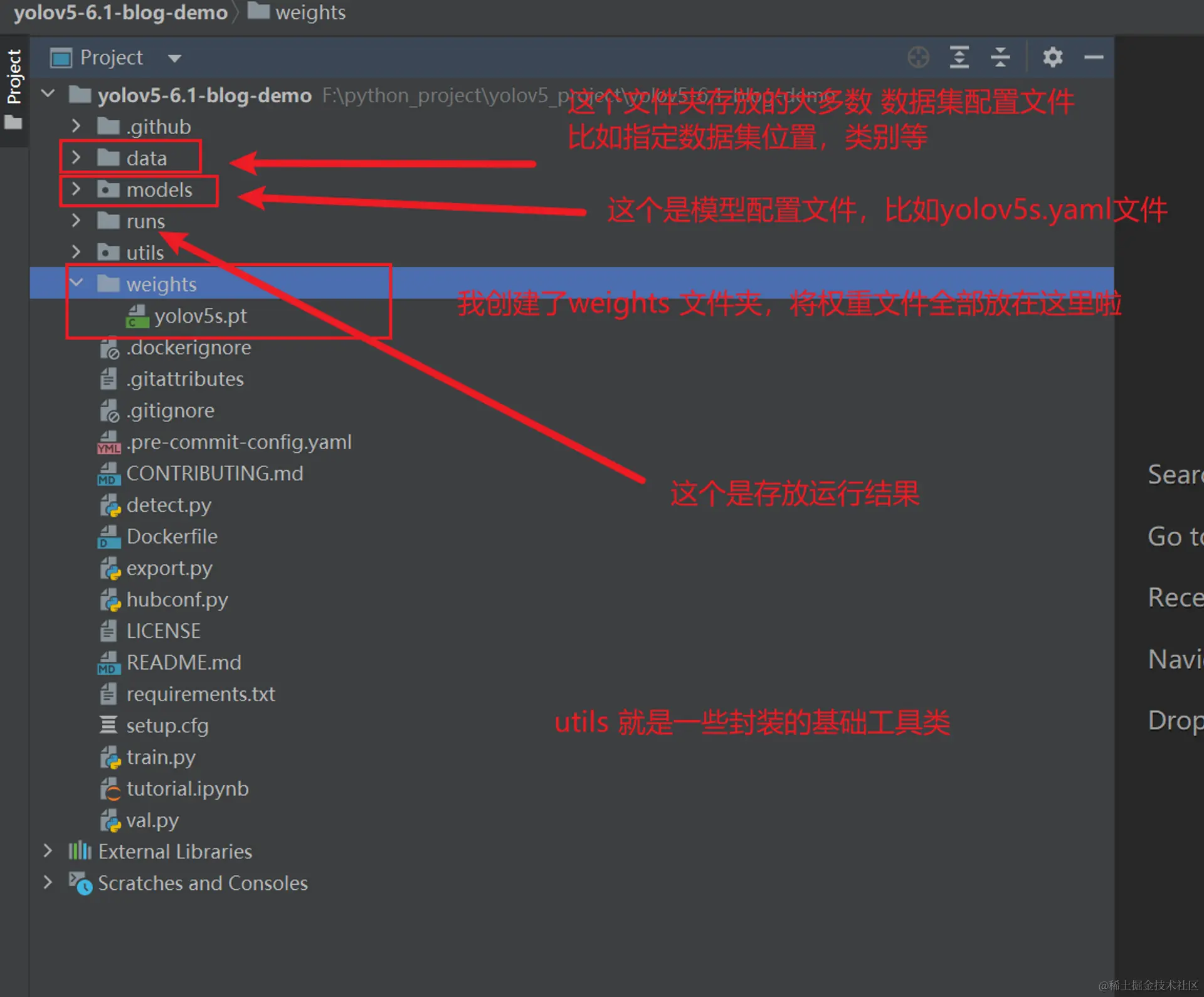 详细讲述Yolov5从下载、配置及如何使用GPU运行详细讲述Yolov5从下载、配置及如何使用GPU运行等全方位的问题， - 掘金