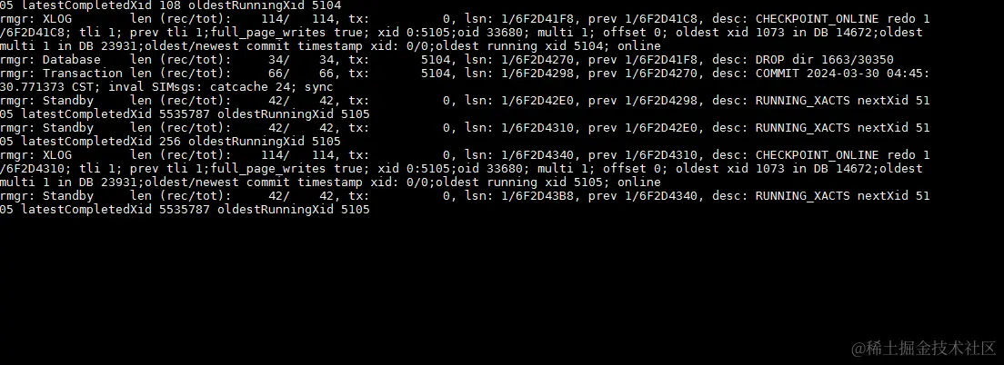 人大金仓数据库KingbaseES sys_waldump模块参数介绍关键字： KingbaseES、sys_waldu - 掘金