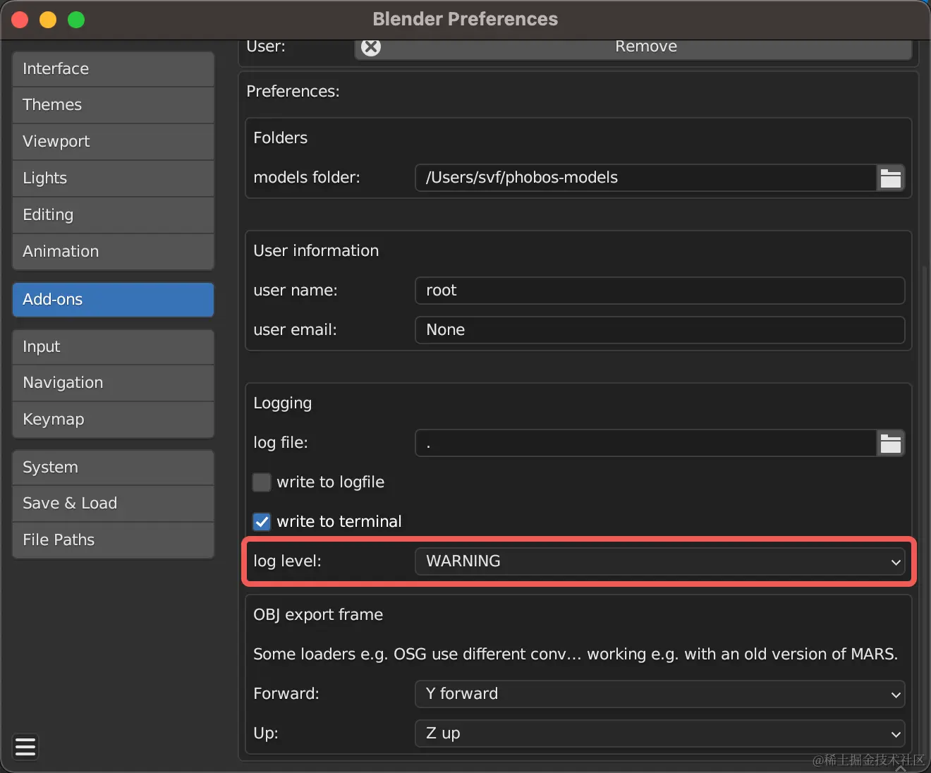 Blender系列 -- 配置URDF简介 在 Blender 中，默认是不支持 URDF 文件导入的，这个需要安装第三 - 掘金