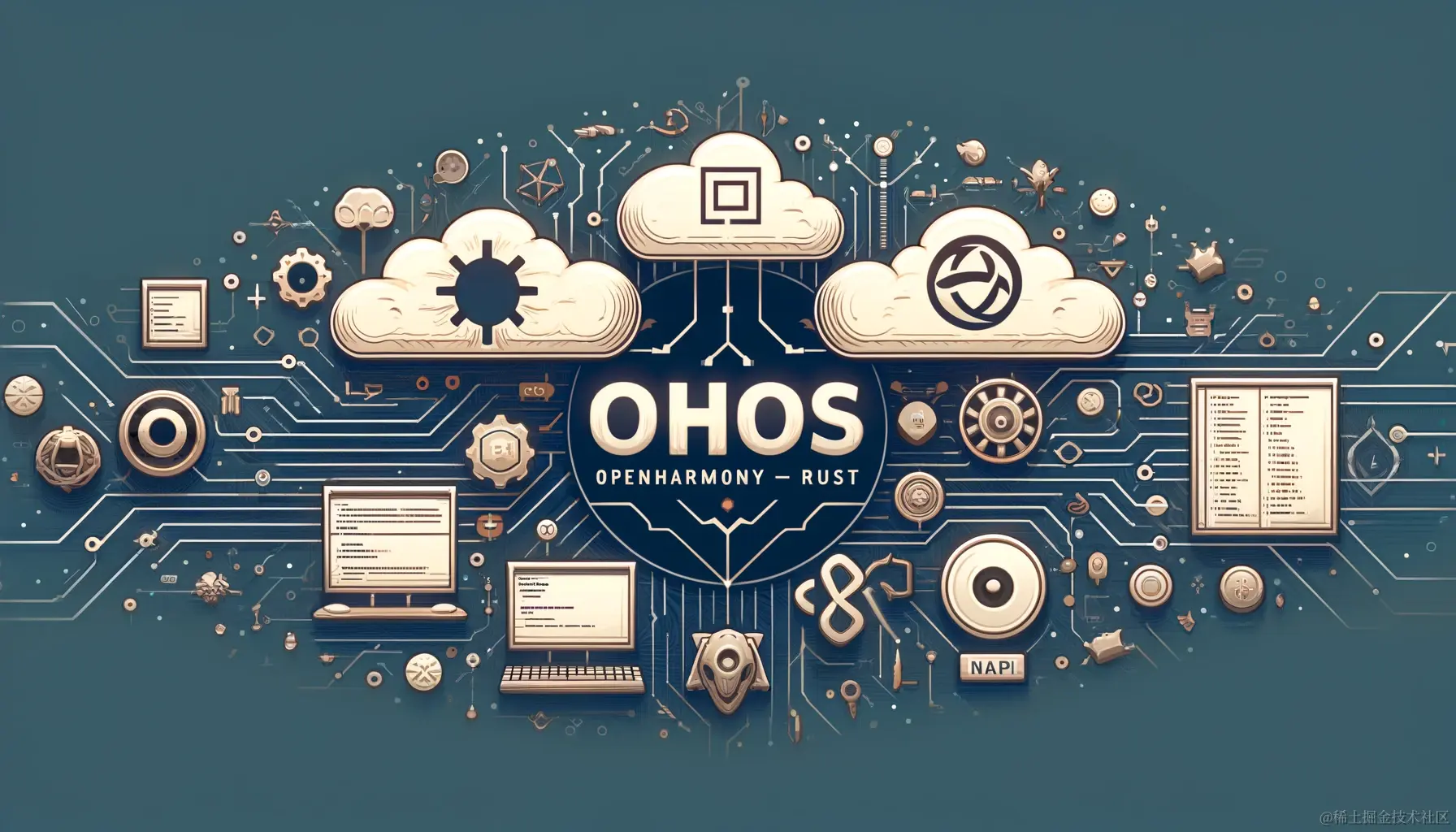 Rust+HarmonyOS: 编译纯血鸿蒙的oh-napi本文介绍了如何安装和配置 OpenHarmony OS-Ru - 掘金