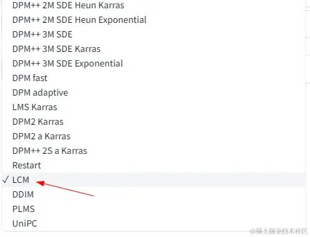 Stable Diffusion 添加 LCM 采样器 提速出图速度1、在 SD webui 中添加 lcm 扩展。 2 - 掘金