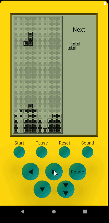 Learn, Jetpack Compose play a handful of Tetris - Moment For Technology