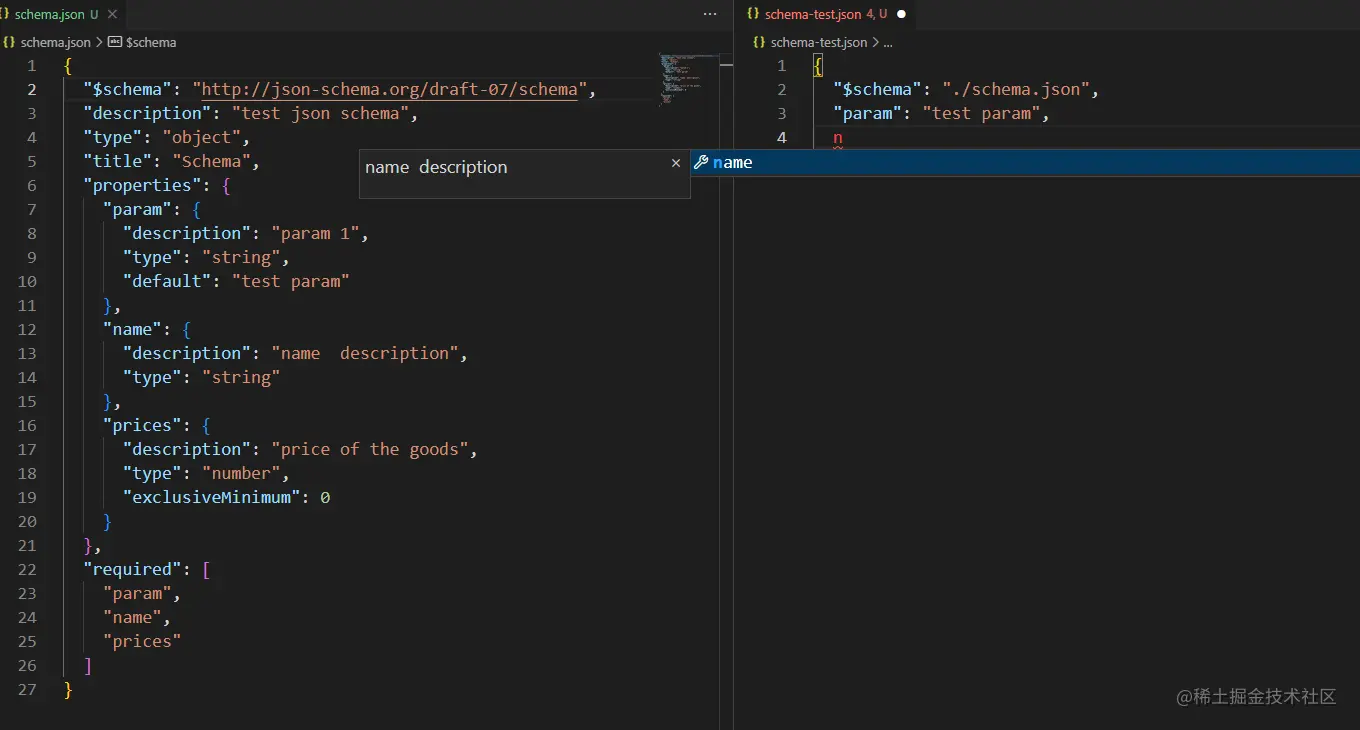 JSON Shcema 使用介绍及 Monaco-editor 的 JSON Schema 配置JSON Schema - 掘金
