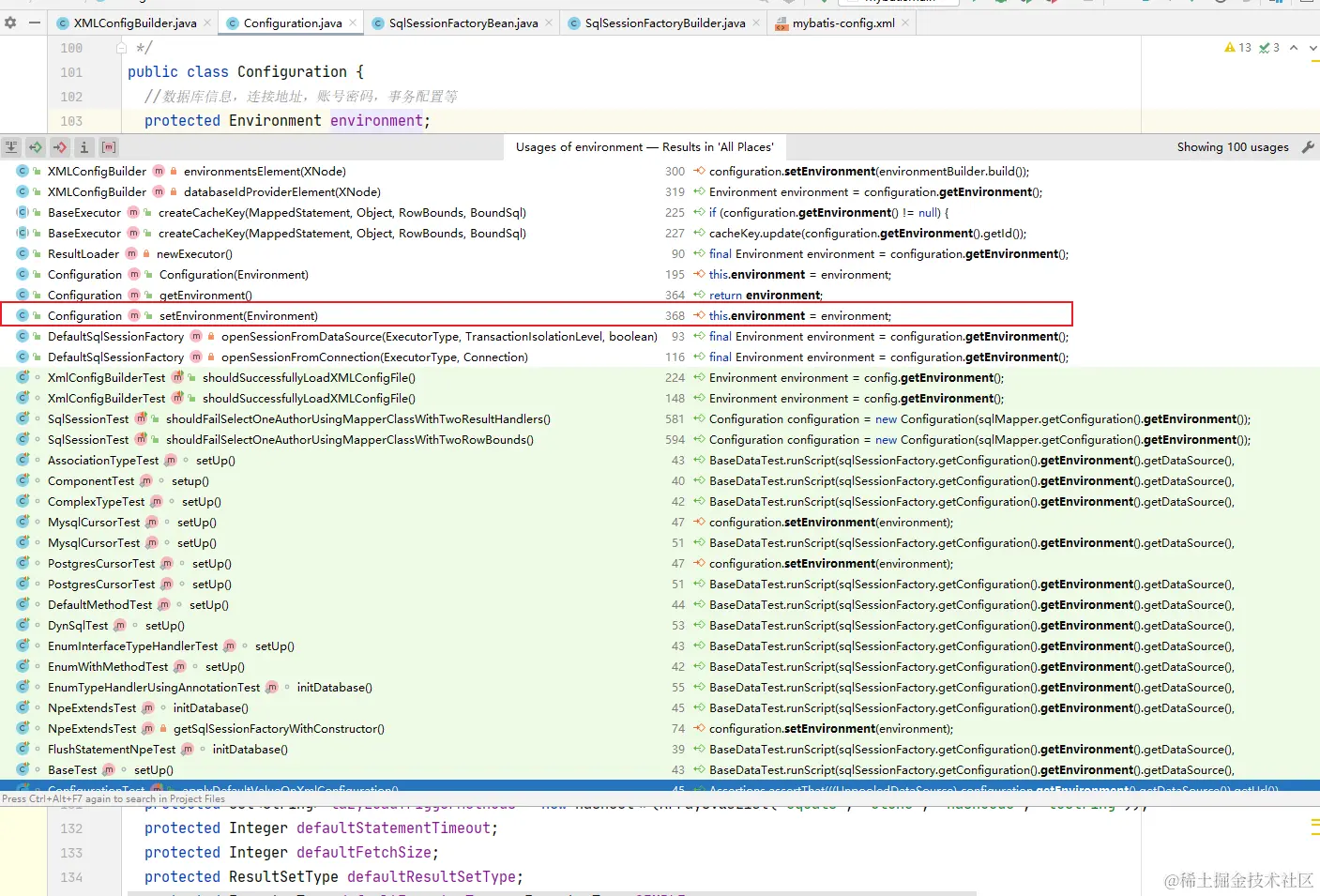 mybatis核心类(一)-Configuration简述下Configuration，他的作用是什么？ Configu - 掘金