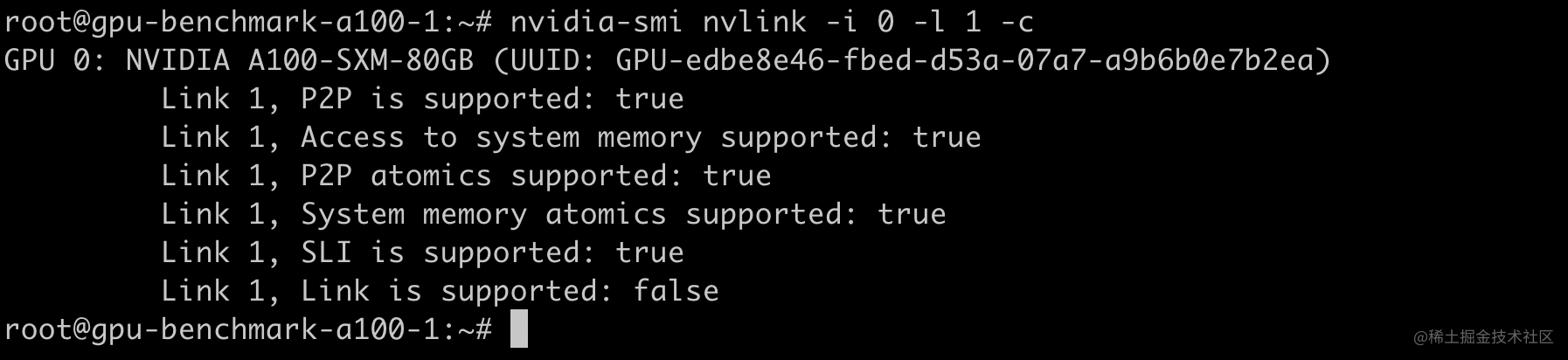 NVIDIA-SMI系列命令详解(16)-NVLINK - 掘金