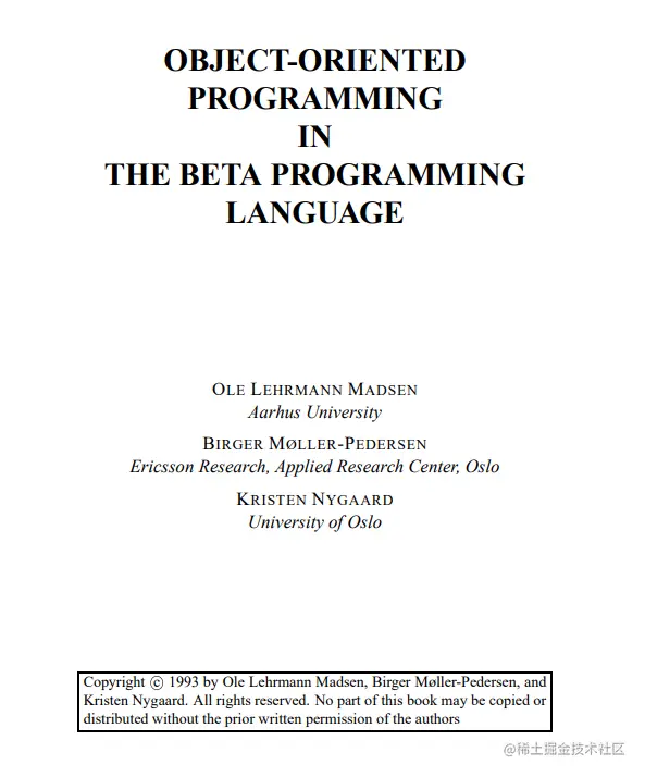 面向对象（OOP）到底是什么？前言 本文是对面向对象（OOP）的历史溯源的一个尝试。 一想到面向对象就想到 Java，也 - 掘金