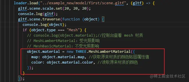 Three.js中的渲染输出编码（outputEncoding）讲解three.js中的色彩空间，renderer.ou - 掘金