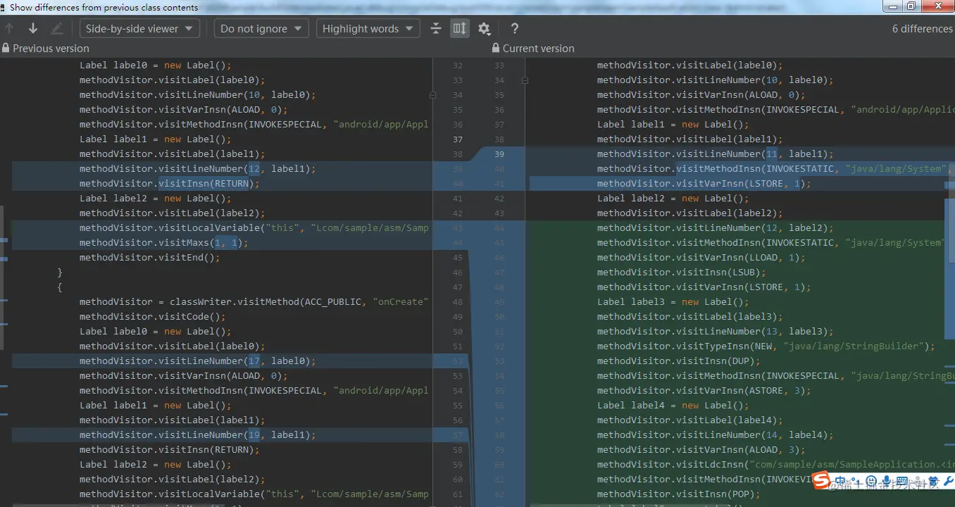 深入探索编译插桩（三，ASM揭秘以及实战）前言 最近在学习一些关于编译插桩方面的知识，说到编译插桩：大家可以想到的哪些关 - 掘金
