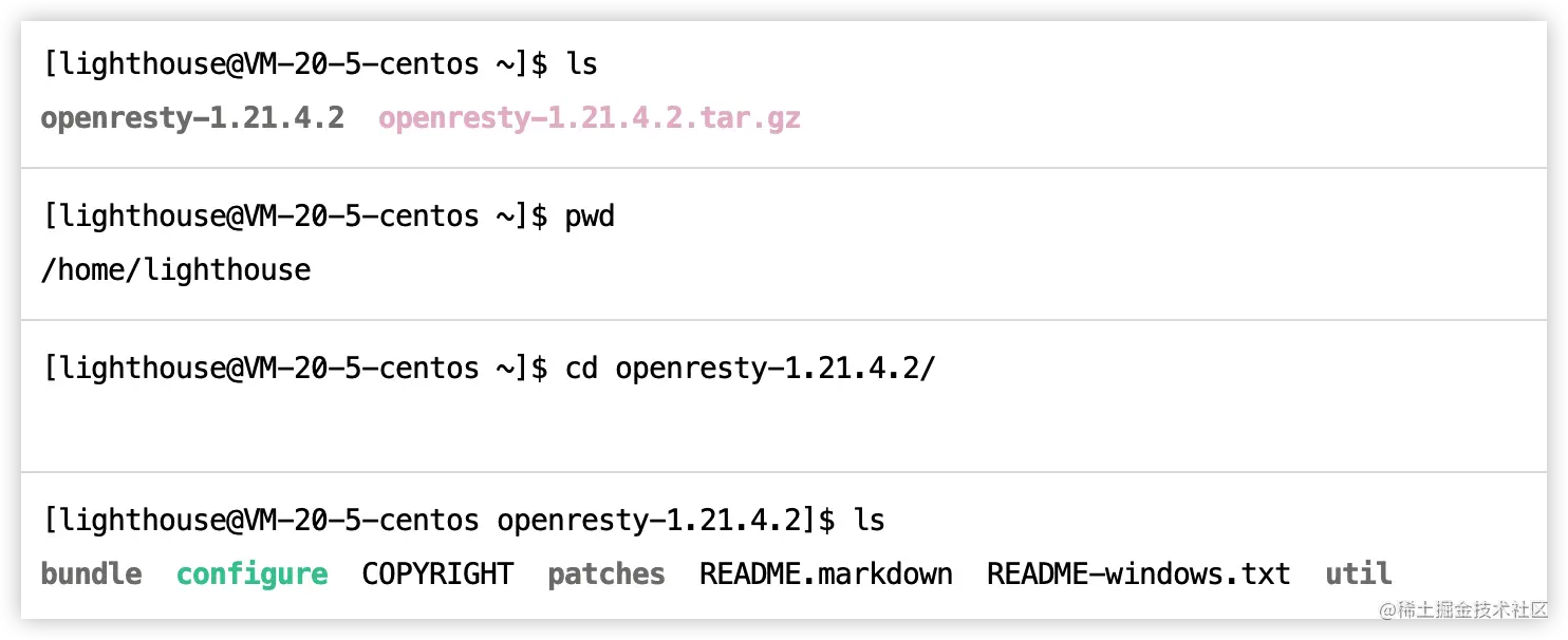 OpenResty 源码编译安装并运行 Hello World有时有些小伙伴可能还是需要自己编译安装，本文档就详细演示如 - 掘金