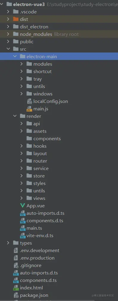 如何从零开始搭建一套Electron+Vue3+Vite3+Ts的桌面客户端开发框架⚡️本文详细讲解了如何使用Elect - 掘金