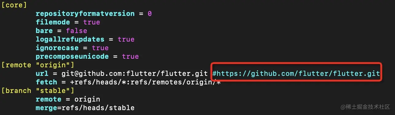Flutter upgrade [fatal: 无法访问 'https://github.com/...git/'....443] - 掘金
