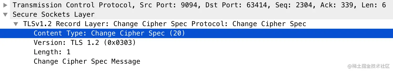 网络|使用 Wireshark 分析 TLS/SSL 协议 通过使用 Wireshark 抓取对应TLS 协议包，并进行 - 掘金