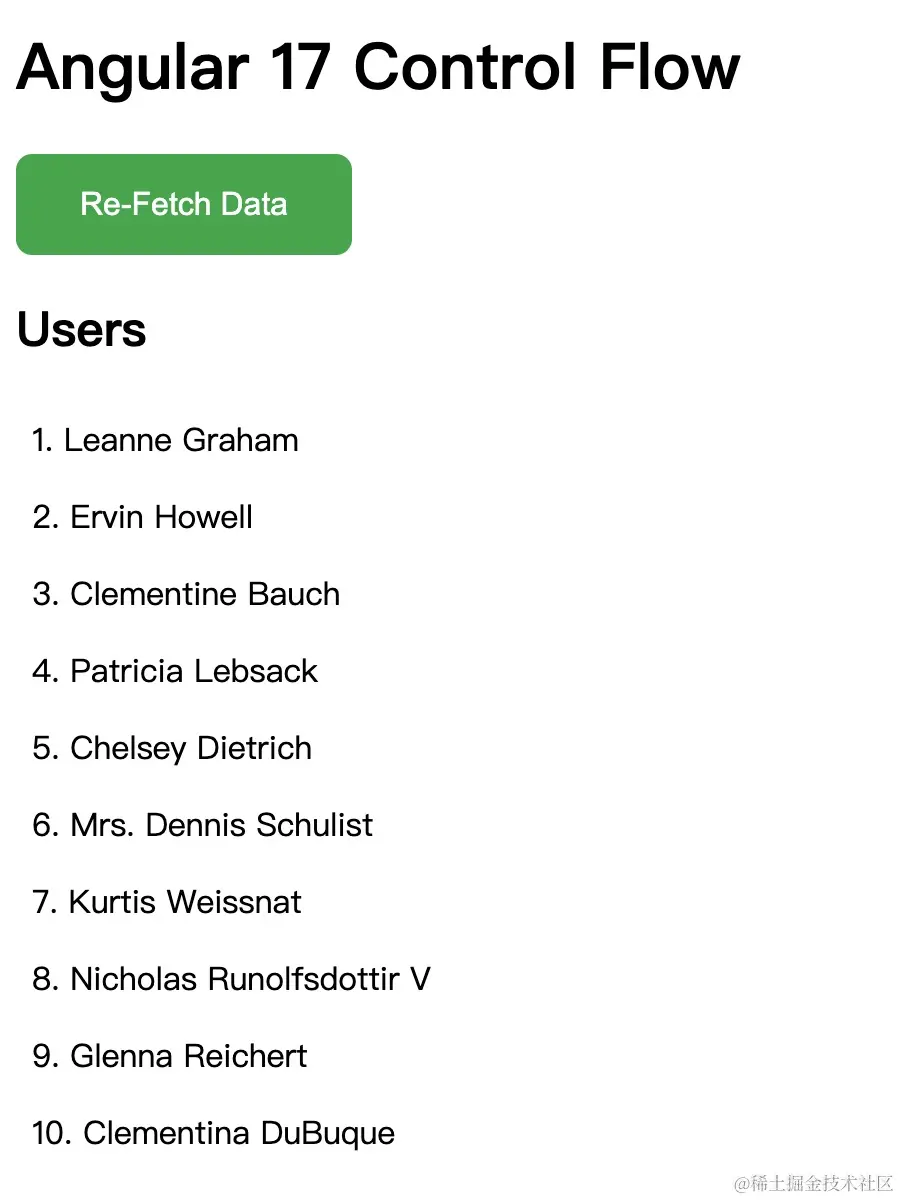 Angular 17 中的控制流（Control Flow）Angular 在这个月发布了 17 版本，带来了许多新的功 - 掘金