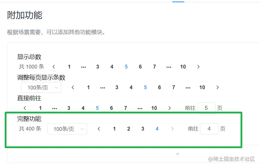 Vue封装复用组件 Pagination 分页器虽然分页器在网页中占地面积很小，但是功能真的很重要！单组件中两个功能 掘金 