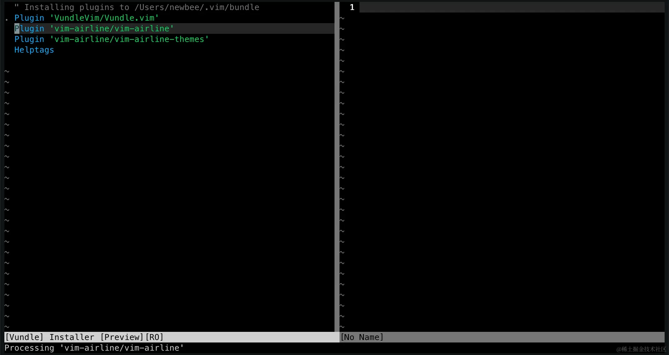 入坑 Vim，看这一篇就够了跟随本文进行操作，你将了解 Vim 的基础知识和基础操作，并且知道每一行的设置的目的是什么。 - 掘金