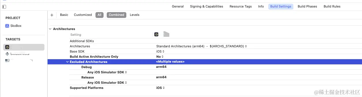 一个糟糕的错误：x86_64-apple-ios-simulator，我解决啦！如果发现你的项目无法使用模拟器开心的编译 - 掘金
