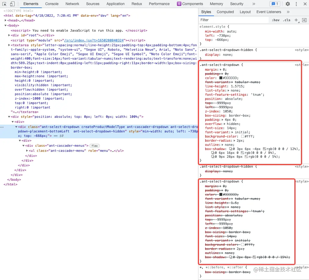 AntD3与AntD4组件混用解决方案通过npm别名、pnpm依赖隔离、手写less插件及其他代码配置完成了项目AntD - 掘金