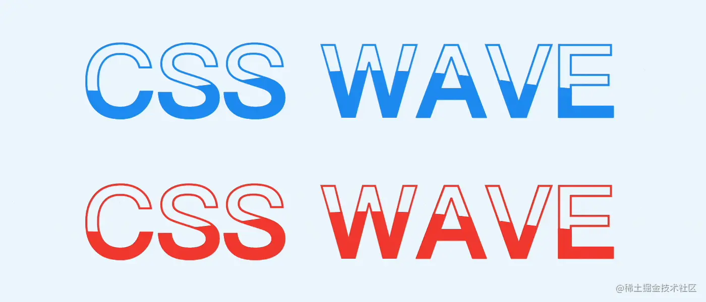 使用 CSS 渐变来实现波浪动画之前看到coco的这样一篇文章： 纯 CSS 实现波浪效果！，非常巧妙，通过改变bord - 掘金