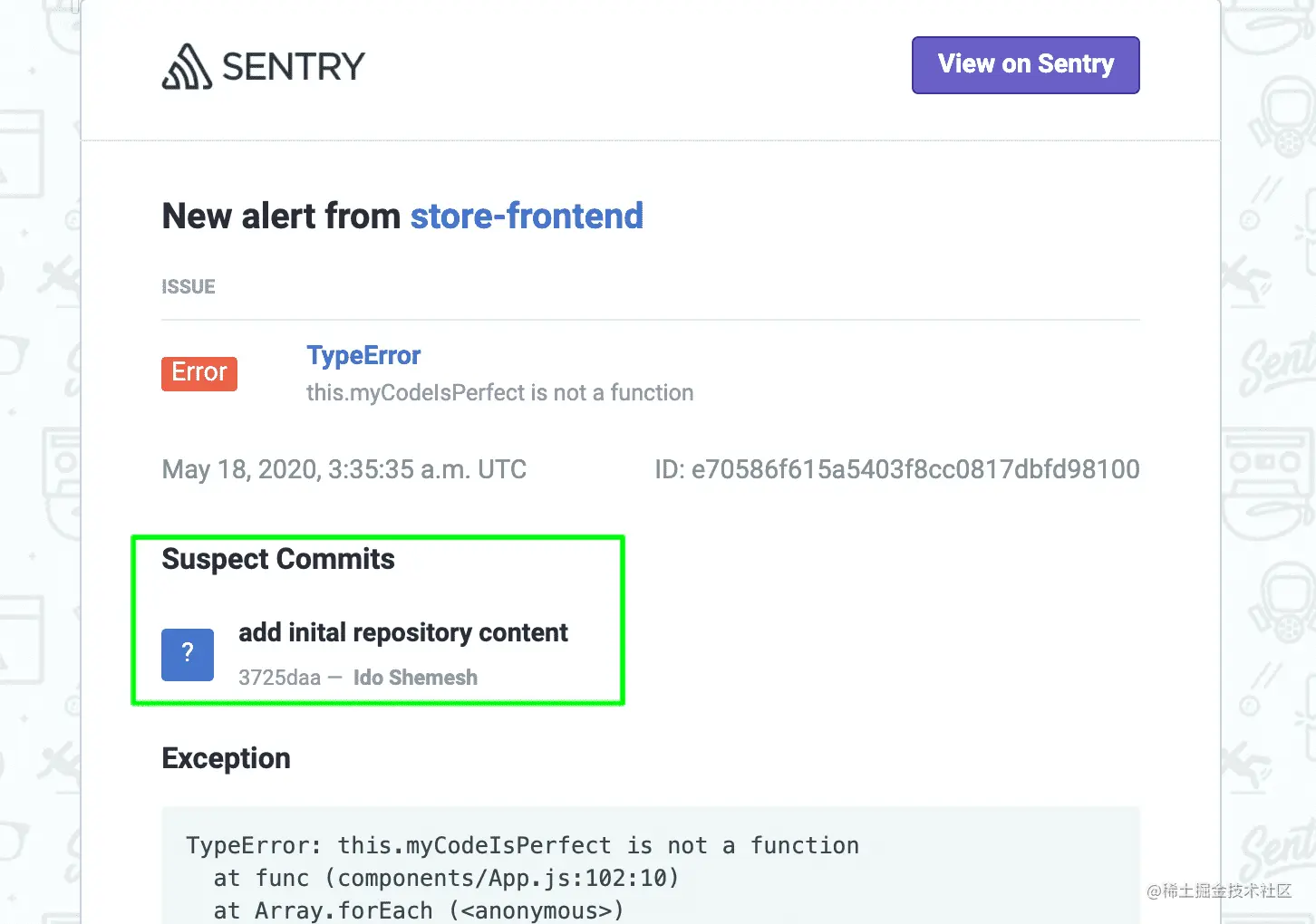 Sentry Web 前端监控 - 官方最佳实践教程创建一个 Sentry 项目 Step 1: 创建项目 Step 2 - 掘金
